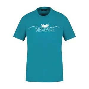 Versace Logo Cotton T-shirt