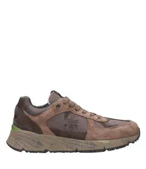 Premiata Leather And Suede Sneakers