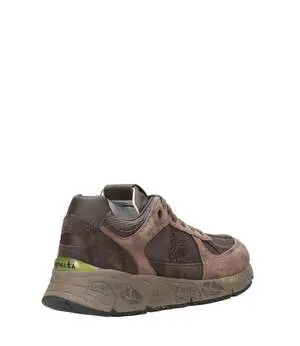 Premiata Leather And Suede Sneakers