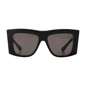Bottega Veneta Full Rim Square Frame Sunglasses - Black