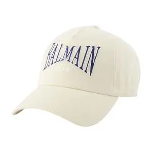 Balmain Cotton Cap - Beige
