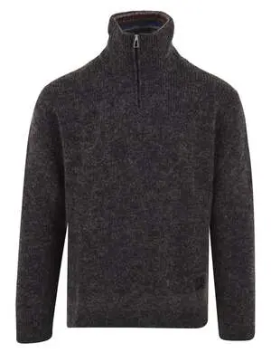 Paul Smith Regular Fit Zipper Neck Sweater