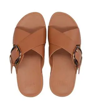 Fitflop Leather Cross-strap Sandals