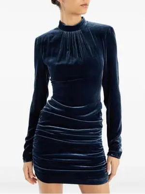 Remain Birger Christensen Dress With High Neck And Long Sleeves