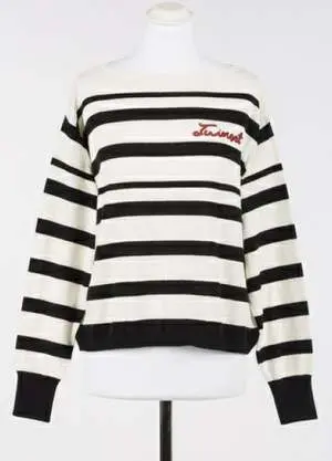 Twin-set Striped Pullover - White