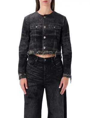 DIESEL Runway Fw25 Cropped Jacket