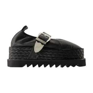 Toga Leather Loafers
