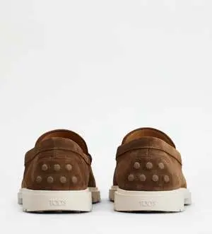 TOD'S Leather Slipper Moccasin