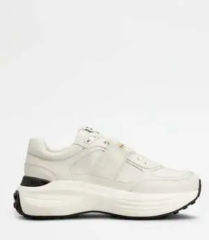 Women's Chunky Leather Sneakers