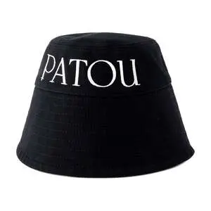 Patou Patou Cotton Bucket Hat Black