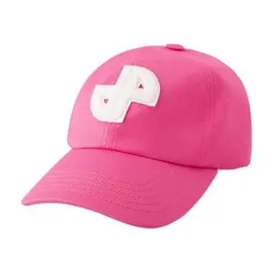 Patou Cotton Baseball Cap - Pink