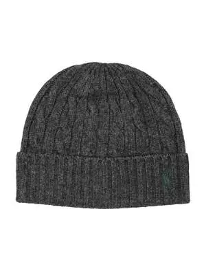 Polo Ralph Lauren Cable-knit Beanie - Dk Grey