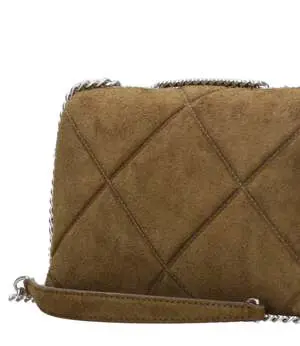Tory Burch Suede And Nappa Leather Shoulder Bag