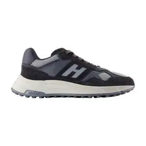 Hogan Hyperlight Leather Sneakers - Black