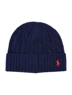 Polo Ralph Lauren Cable-knit Beanie - Blue