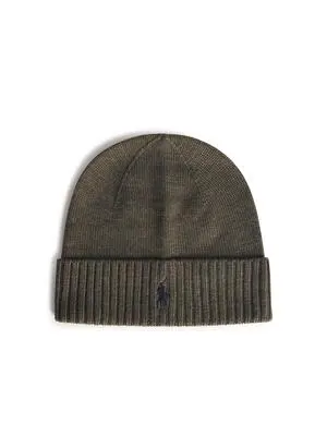 Ralph Lauren Wool Beanie - Green
