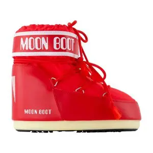 Moon Boot Icon Low Ankle Boots - Red