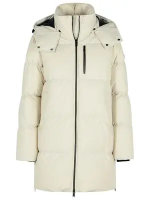 Moose Knuckles Polyamide Blend Down Jacket - Ivory