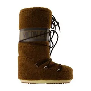 Moon Boot Icon Fleece Boots - Brown
