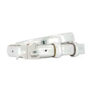 COURREGES AC Mirror Leather Belt