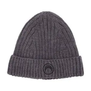 MARINE SERRE Wool Beanie - Grey