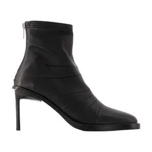 ANN DEMEULEMEESTER Hedy Leather Ankle Boots