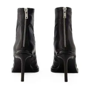 ANN DEMEULEMEESTER Hedy Leather Ankle Boots