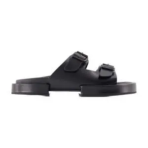 ANN DEMEULEMEESTER Block Henri Leather Sandals