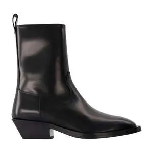 AeydĒ Luis 35mm Leather Ankle Boots