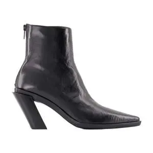 ANN DEMEULEMEESTER Florentine Leather Ankle Boots