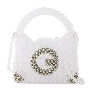 Germanier Beaded Handbag - White