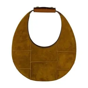 Staud Moon Leather Shoulder Bag