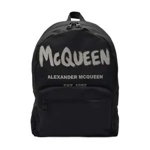 Alexander McQueen Metropolitan Backpack - Black