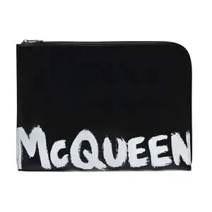 Alexander McQueen A4 Zip Pouch