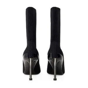 Alexander McQueen Pointed Toe Ankle Boots