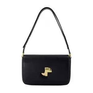 PATOU Jp Classic Leather Shoulder Bag