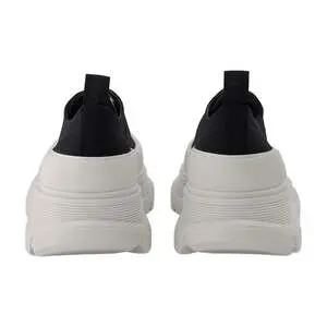 Alexander McQueen Tread Slick Canvas Sneakers - Black
