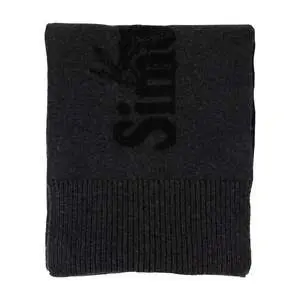 Simone Rocha Logo Scarf Wool Black Black