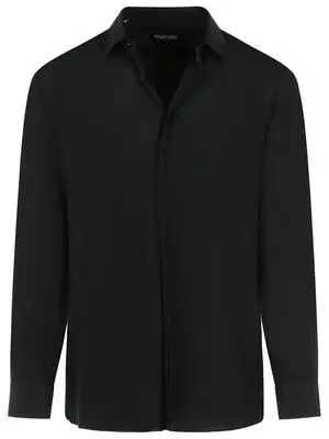 TOM FORD Silk Shirt - Black