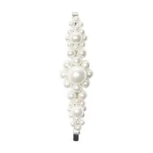 Simone Rocha Large Flower Hair Clip - White