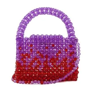 Germanier Beaded Hobo Bag - Multicolor