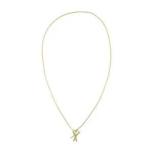 Ami Adc Metal Necklace - Gold