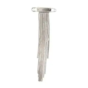 Isabel Marant Fringe Brooch - Silver