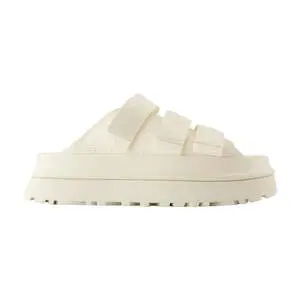 UGG Mules With Synthetic Upper - White