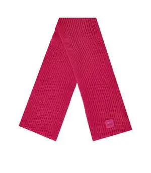 UGG Chunky Rib Cerise Scarf - Fuchsia