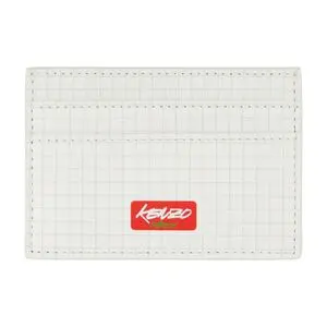 Kenzo Card Case Leather - White
