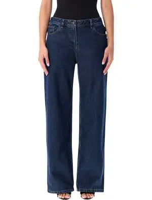 Magda Butrym Loose-leg Faded Jeans