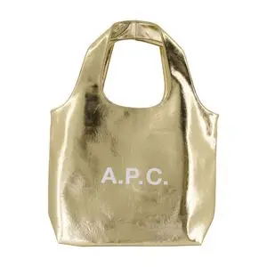 A.p.c. Ninon Shopper Bag - Gold