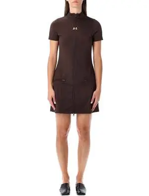 Courreges Short Sleeve Dresses