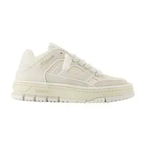 Axel Arigato Area Lo Piping Leather Sneakers - Beige